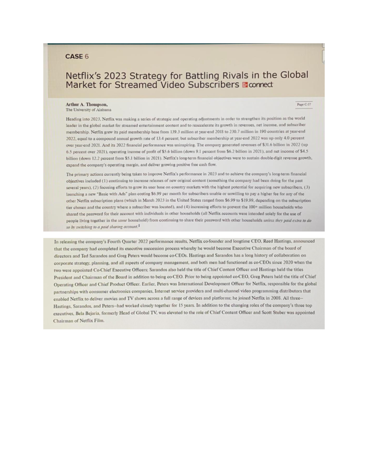Netflix Case Study: 2023 Strategy for Competing in Global Streaming ...