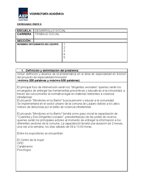 V1 LEC004 Actividad Sumativa Semana 2 Forma B - Trabajo Sumativo Instructivo para la elaboración ...