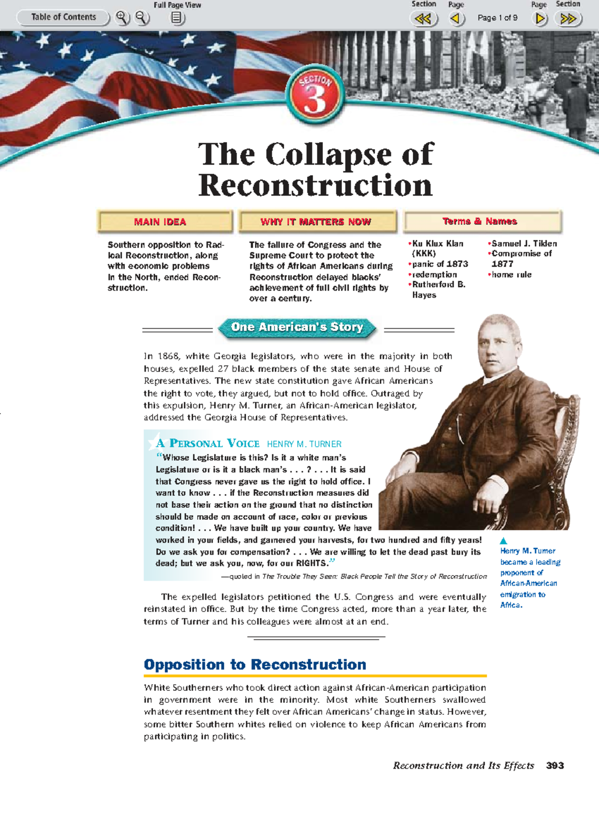 US History 3: The Collapse of Reconstruction and Its Legacy - Studocu