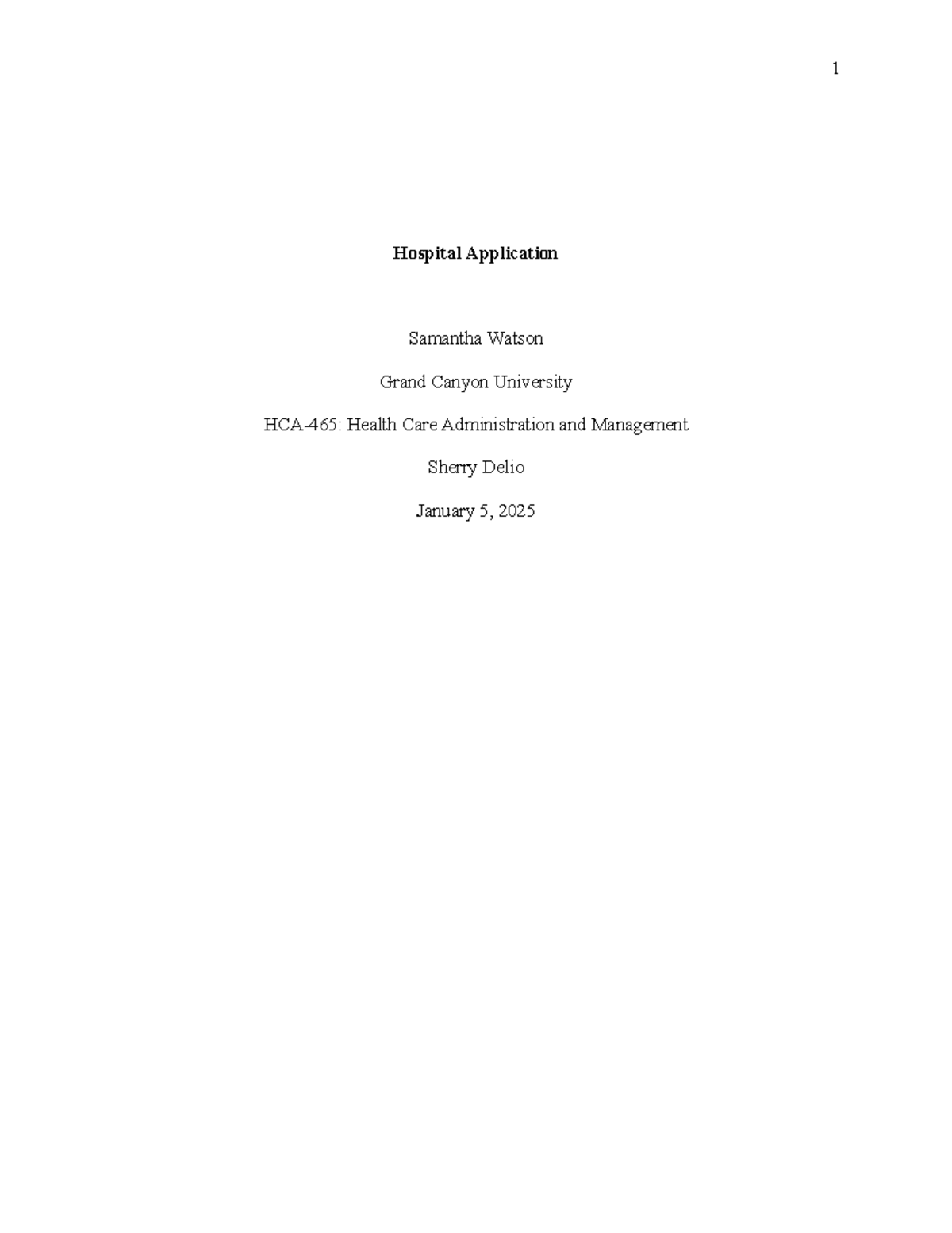 HCA 101: Hospital Application on Nurse Retention Strategies - Studocu
