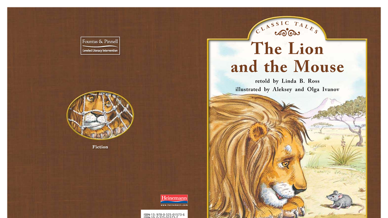 C S LA 105 The Lion and the Mouse: A Retelling of Friendship - Studocu