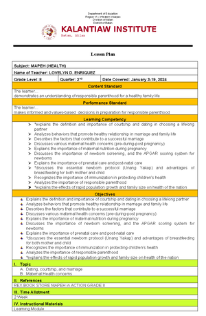 ARTS Q1 week 1 (DAY 3) - assignment - Republic of the Philippines ...