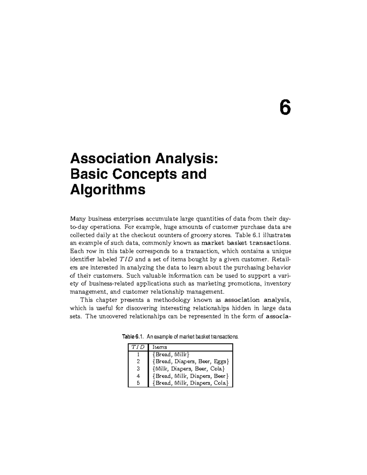 Unit-4: Association Rule Mining - Concepts & Algorithms - Studocu