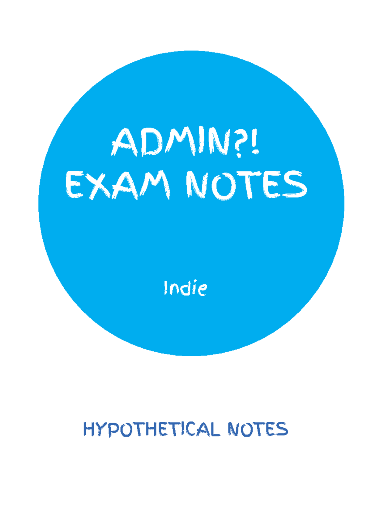 ADMIN 101: Exam Notes on Administrative Law Principles - Studocu