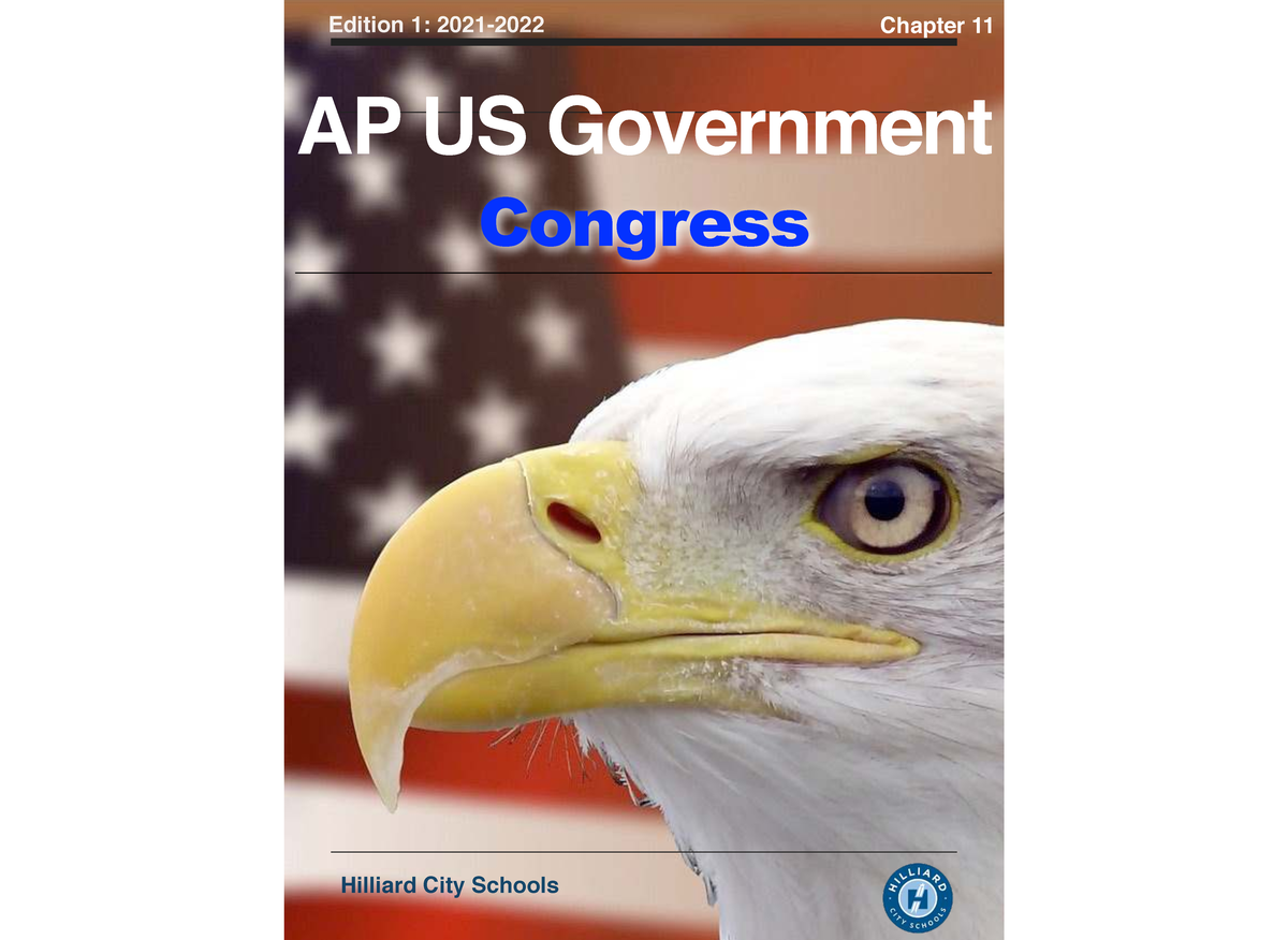 AP US Government Chapter 11: Understanding Congress and Its Powers ...