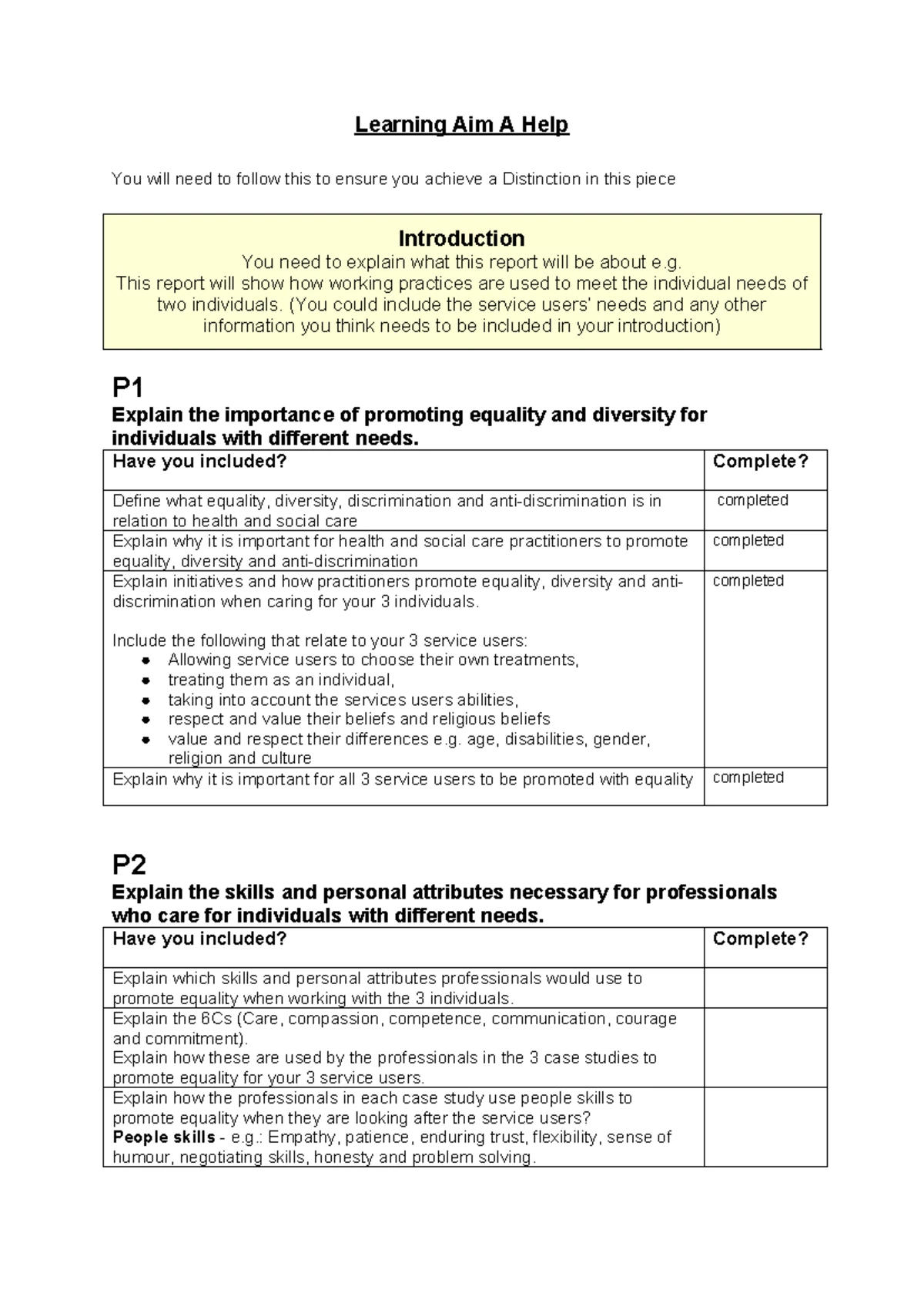 Unit 19 Health and Social Care - Textbook Overview - Studocu