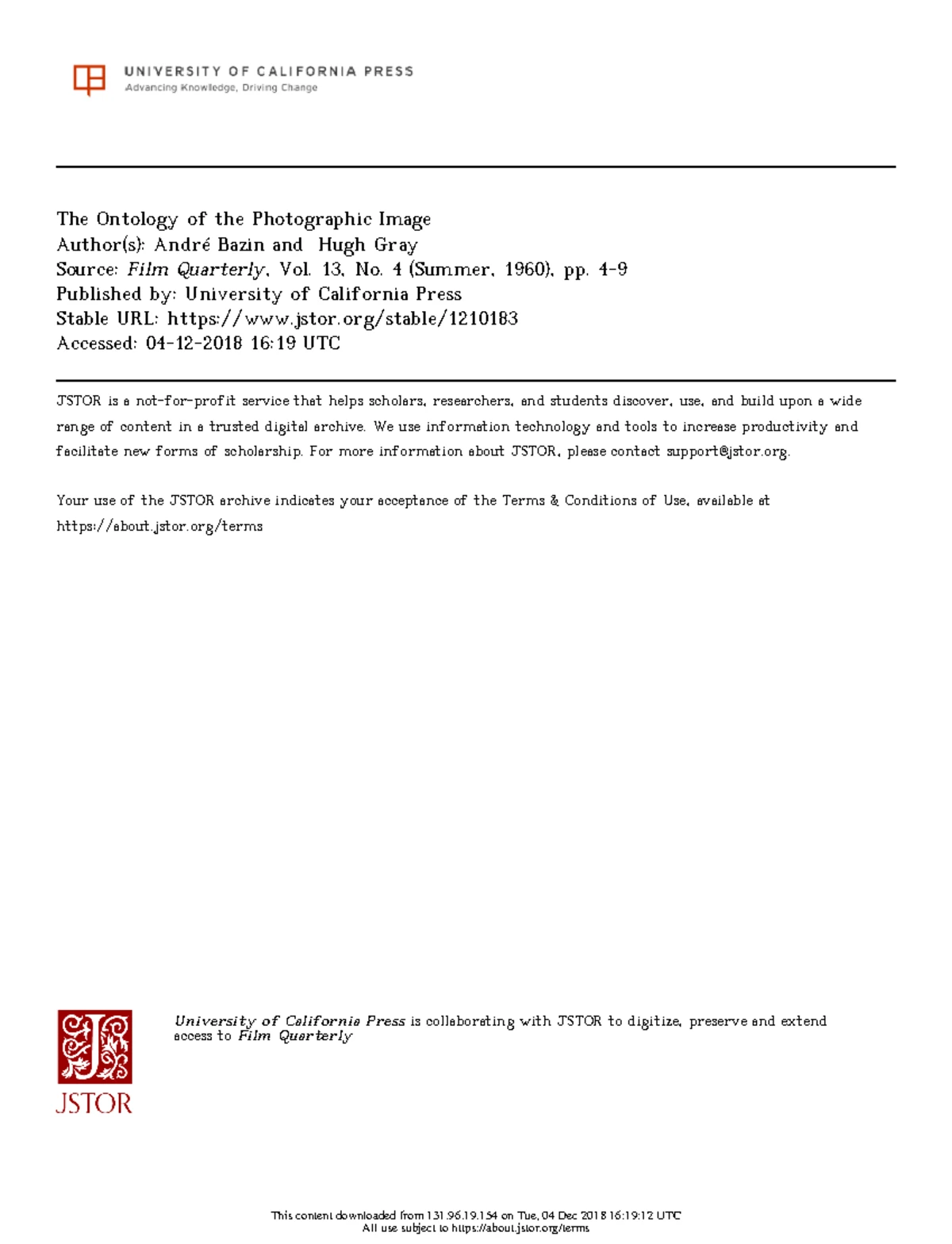 Eisenstein Summary - Carla Gilmore Dr. Cossar FLME 4750 24 August 2023 ...