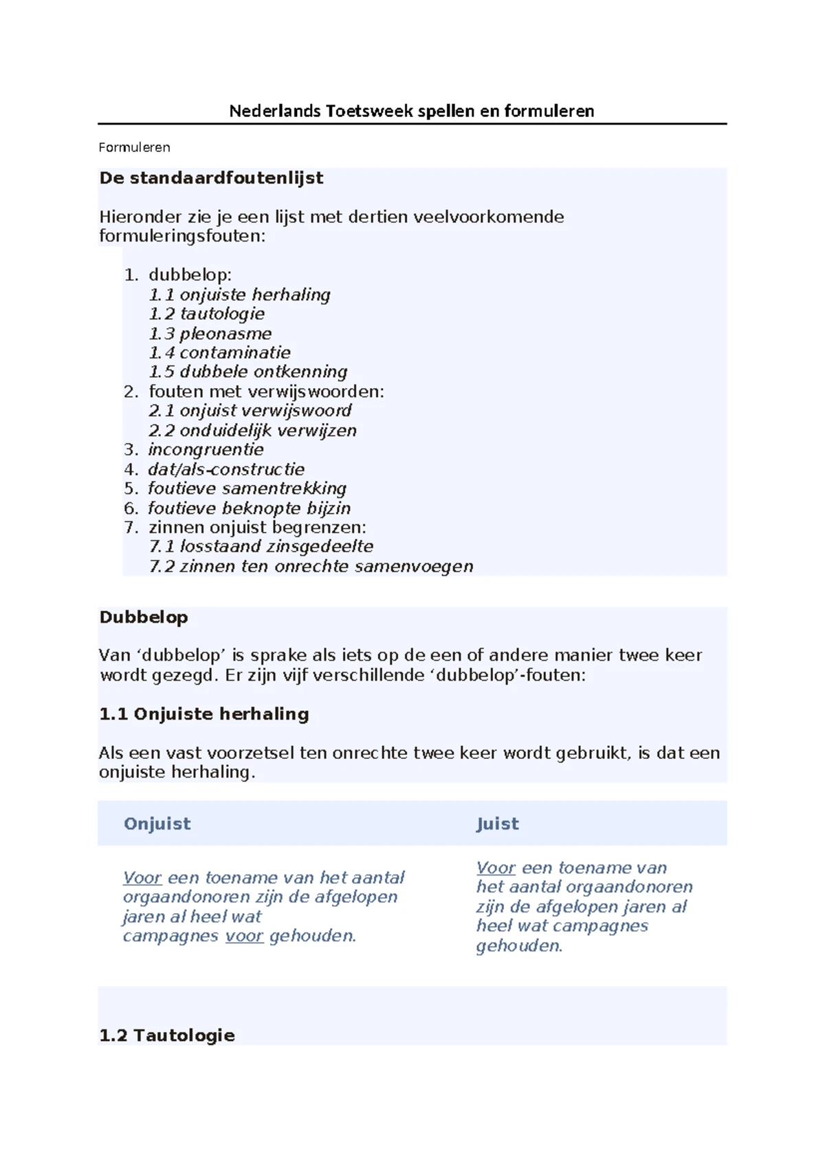 Nederlands 9 Uitdrukkingen en Hun Betekenissen: Overzicht en Opdrachten ...