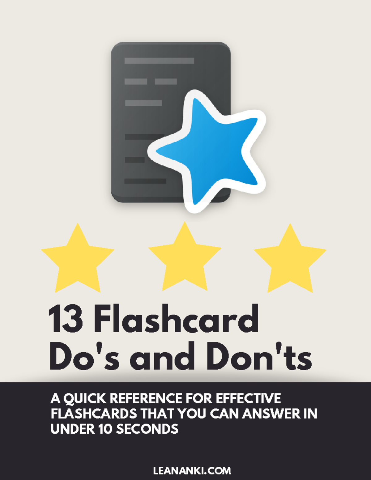 13 Flashcard Do's and Don'ts - .. Al Khan here. Together with the ...