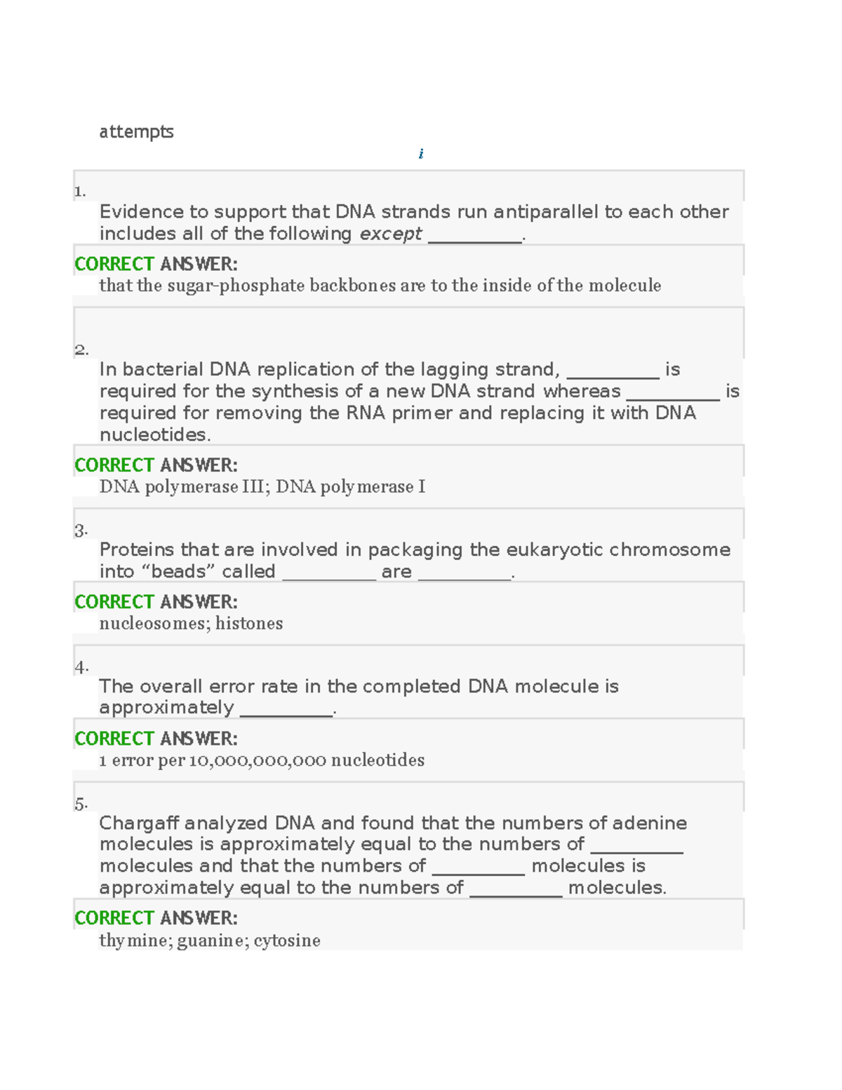 DNA Structure & Replication Overview - Bio 101 Final Exam Notes - Studocu