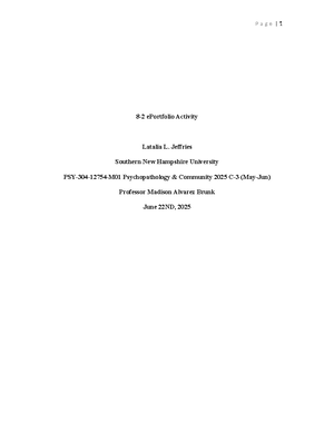 [Solved] In this journal you will reflect on your personal experiences ...