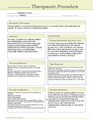 ATI Therapeutic Procedure Paracentesis - ACTIVE LEARNING TEMPLATES ...