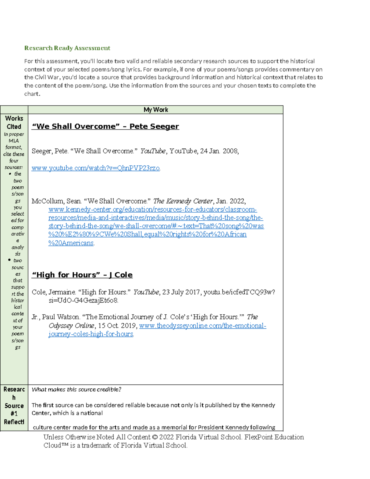 5.04 - Research Ready Assessment for FLVS English 3 - Poetry Context Analysis - Studocu