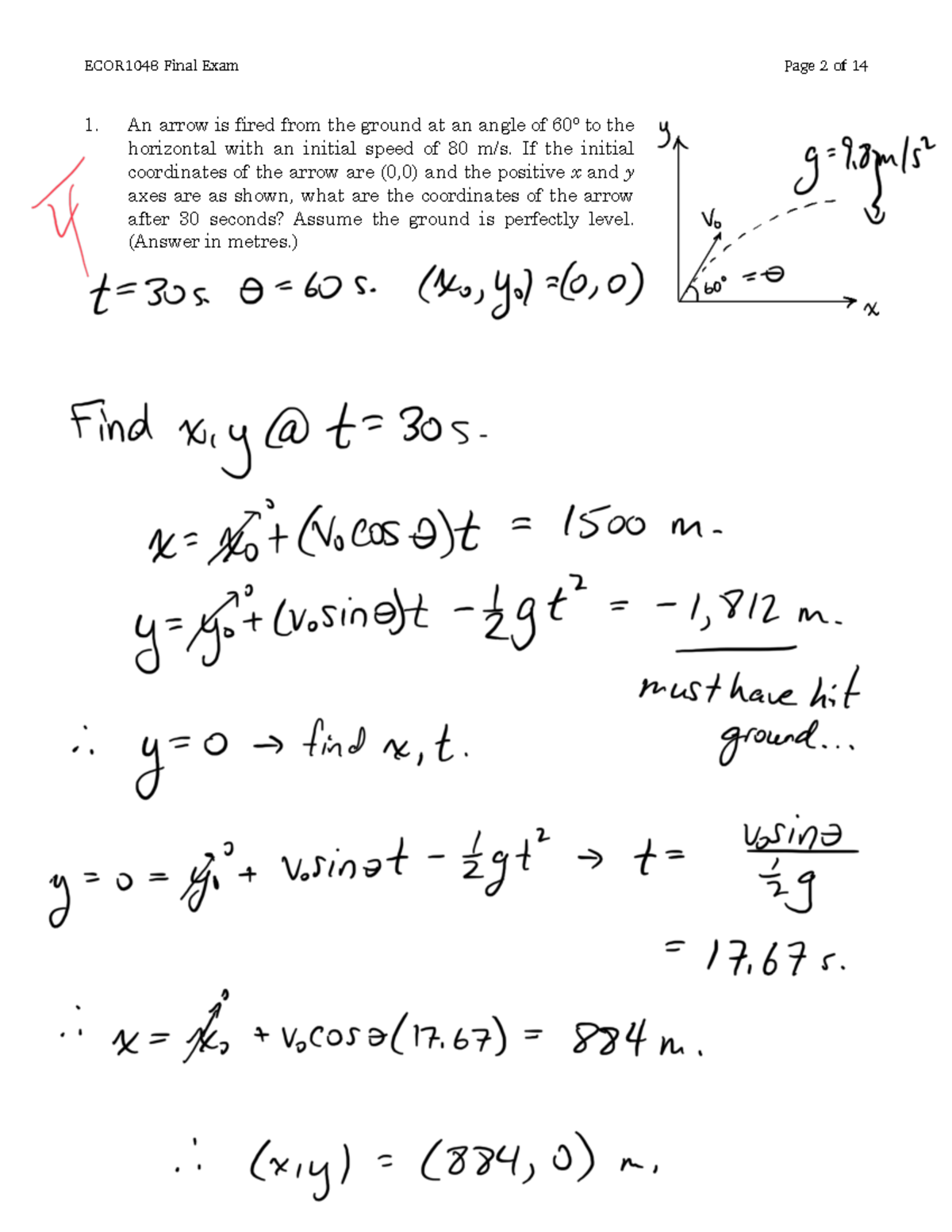 ECOR1048 Winter 2023 Deferred Final Exam Solutions - Studocu