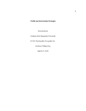 CJ 303 Final Project Guidelines and Rubrics - CJ 303 Final Project Guidelines and Rubric ...