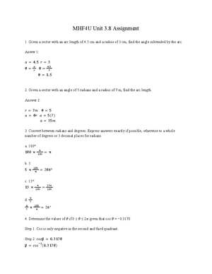 [Solved] Given the expression 2 cot 2 cot cos2 a Use technology to ...