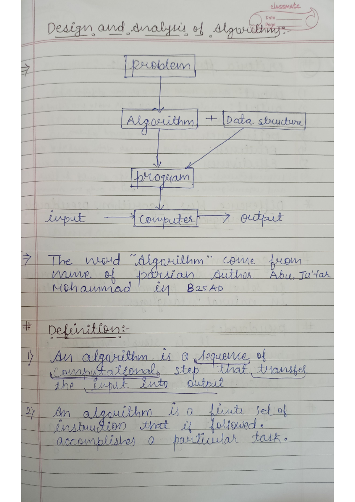 DAA: Key Concepts in Design and Analysis of Algorithms - Studocu