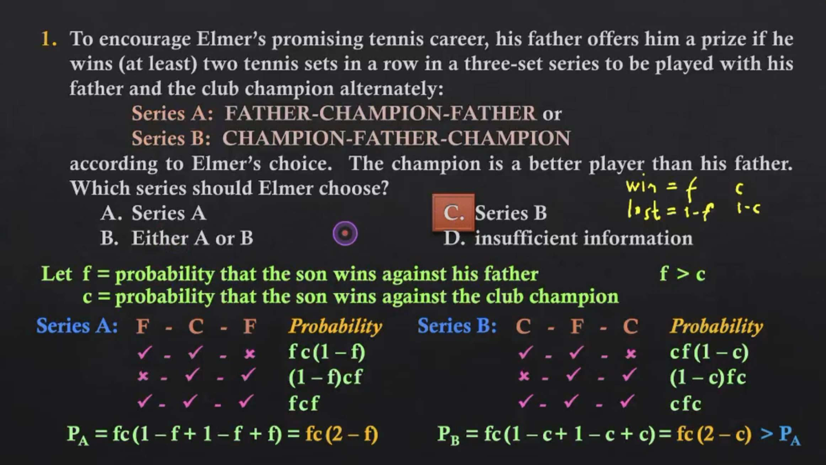 MSTE 1 Final Exam Solutions: Probability & Calculus Problems - Studocu