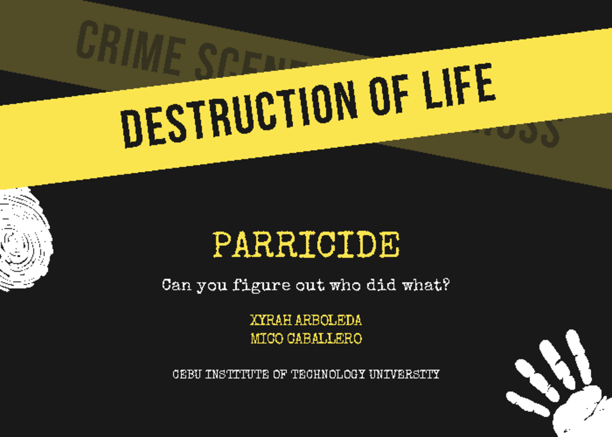 Parricide OSS: Understanding the Legal Implications and Definitions ...