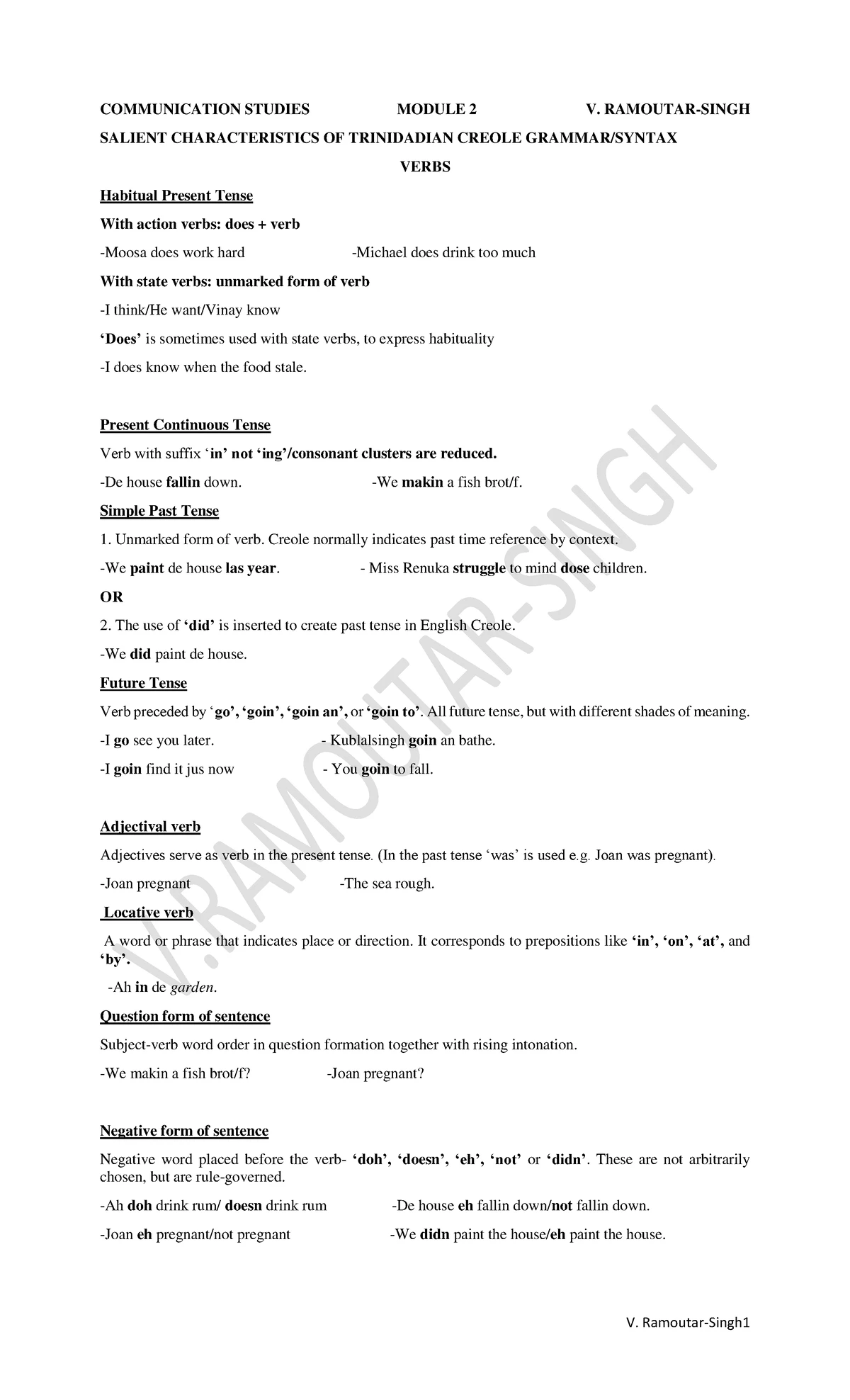 Neen2vu - communication studies notes. - Module 1: Discourse Analysis ...