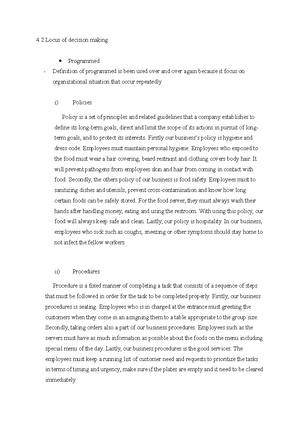 FUNDAMENTAL OF MANAGEMENT MGT162 INDIVIDUAL ASSIGNMENT - UNIVERSITI ...