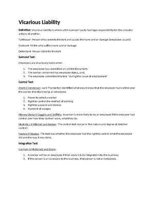 BTEC Applied LAW UNIT 1 Paragraph Guidance - *16- BTEC APPLIED LAW UNIT ...