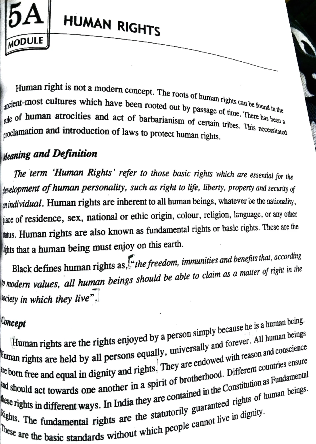 Classification of Human Rights: First, Second, and Third Generations ...