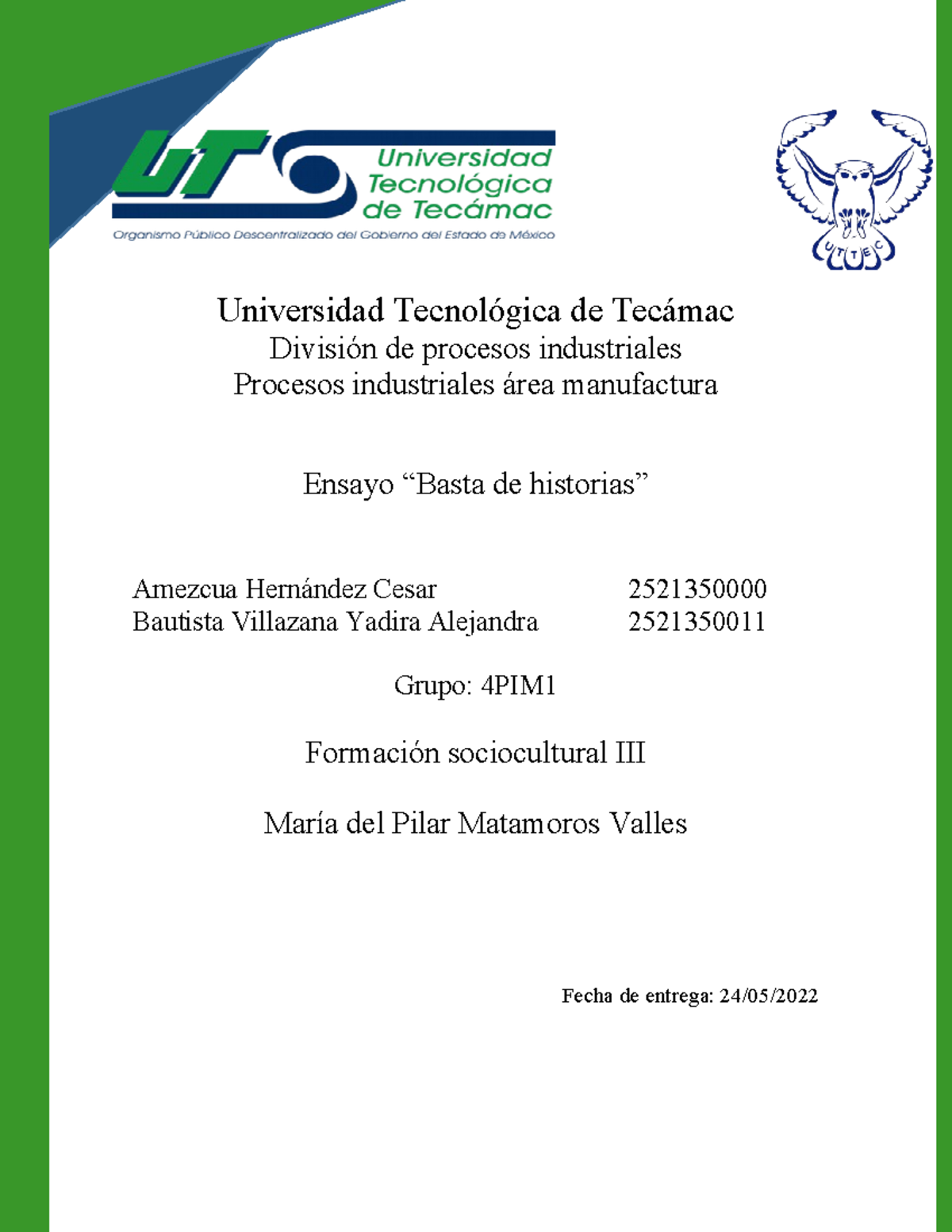 Ensayo sobre Innovación y Educación en América Latina - 4PIM - Studocu