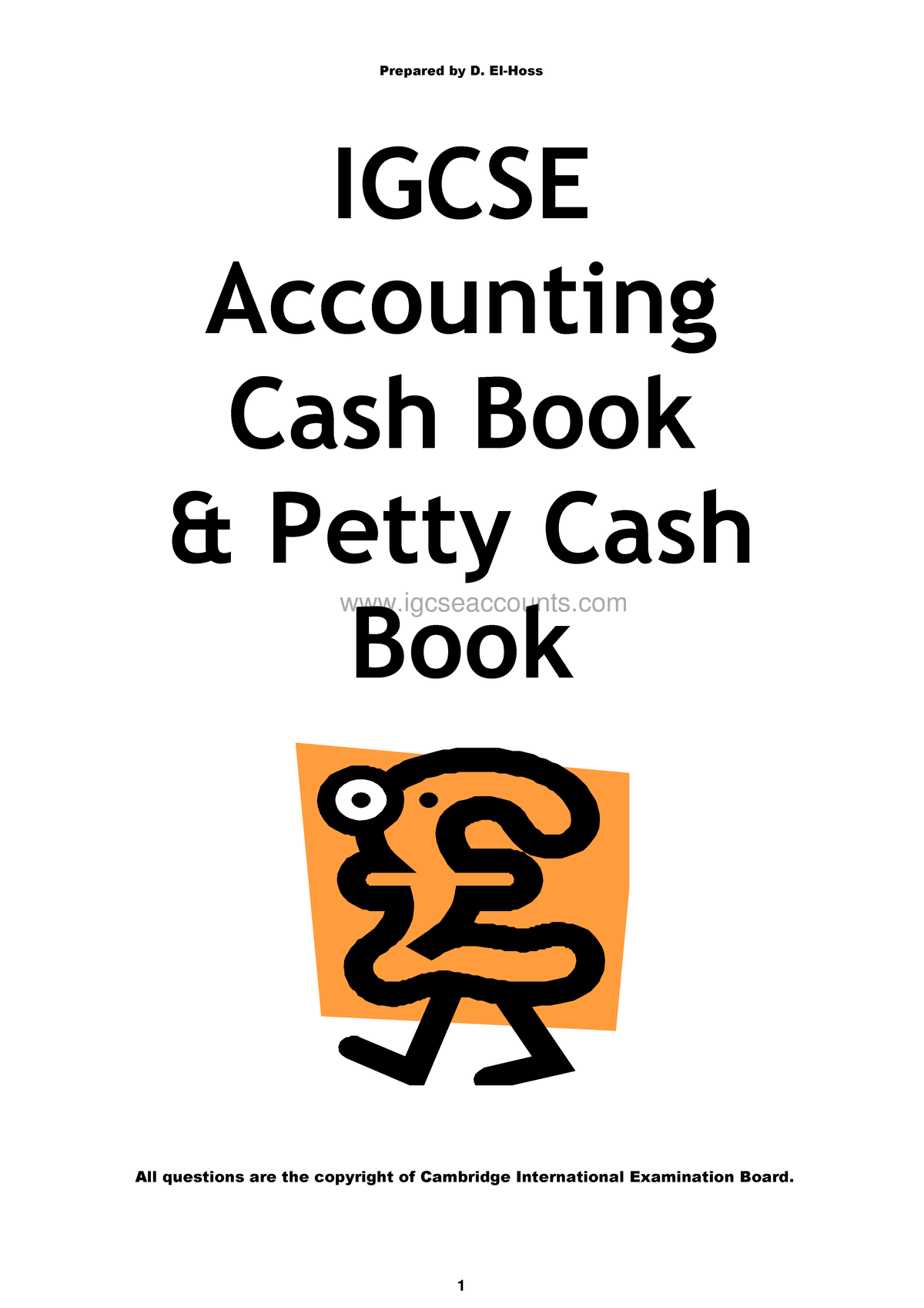 IGCSE Accounting Cash Book & Petty Cash Solutions and Exercises - Studocu