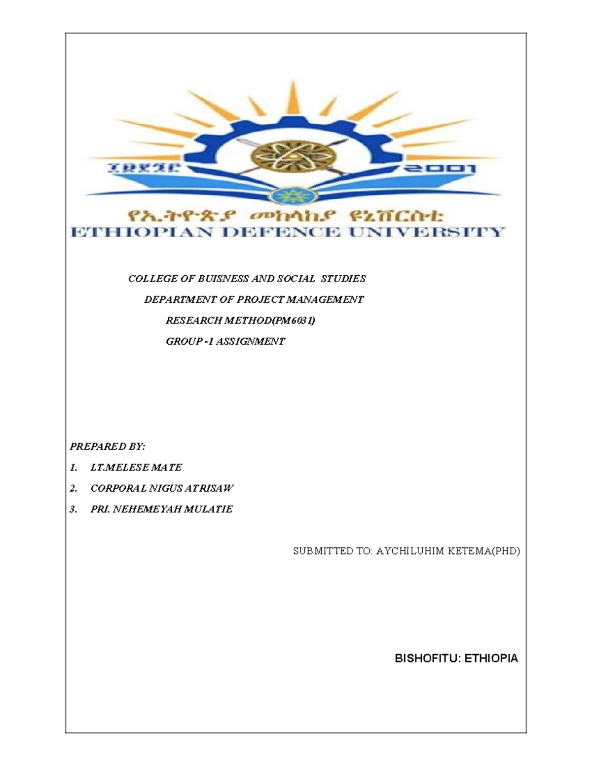 PM6031 Research Methods: Data Collection Techniques and Analysis - Studocu