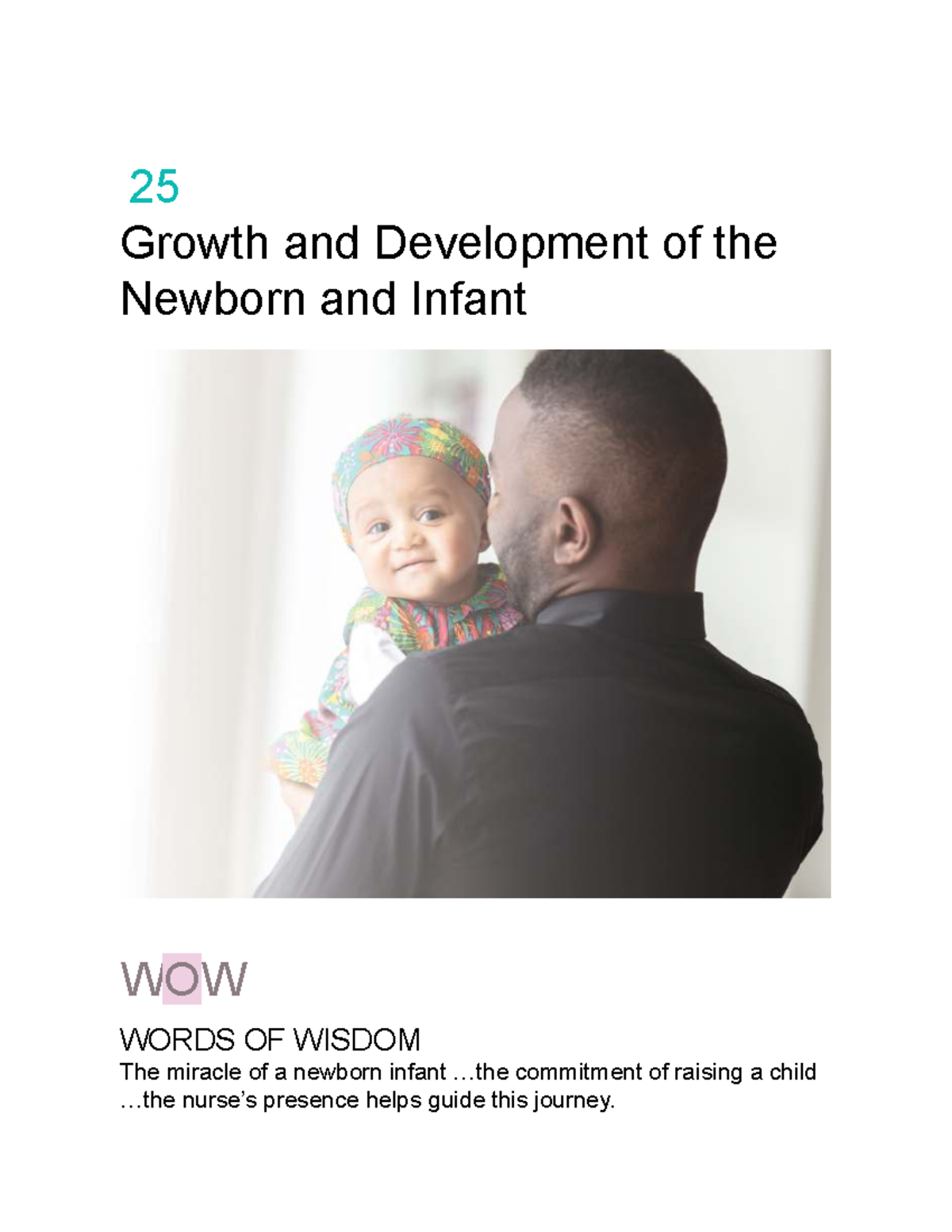 Chp 25 - Growth and Development of the Newborn and Infant: Key Insights ...