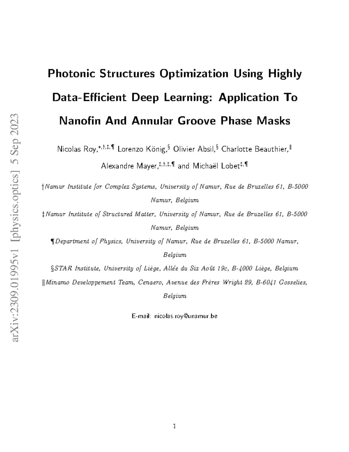 2309 - Phân tích - Photonic Structures Optimization Using Highly Data ...