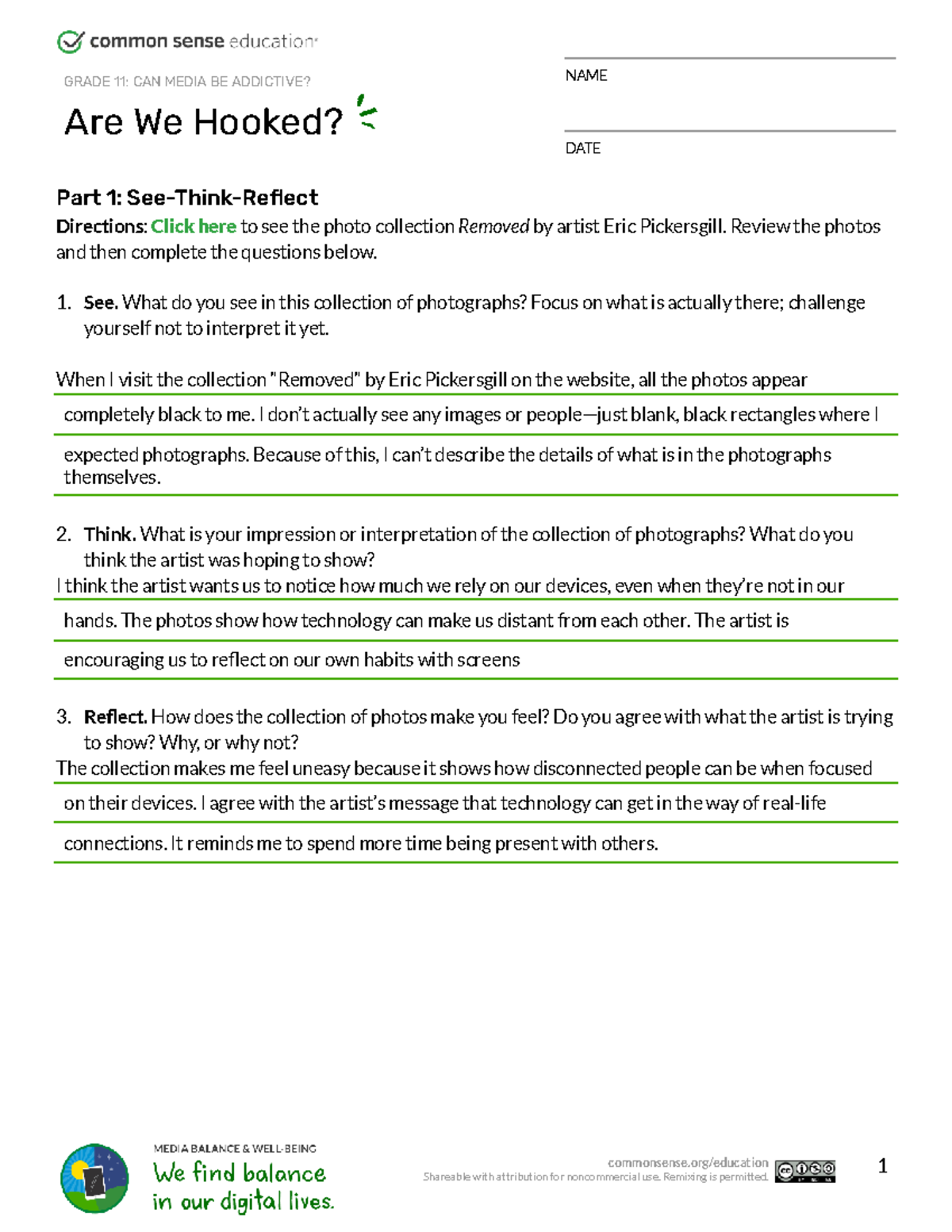 GRADE 11: CAN MEDIA BE ADDICTIVE? Analysis & Reflections - Studocu