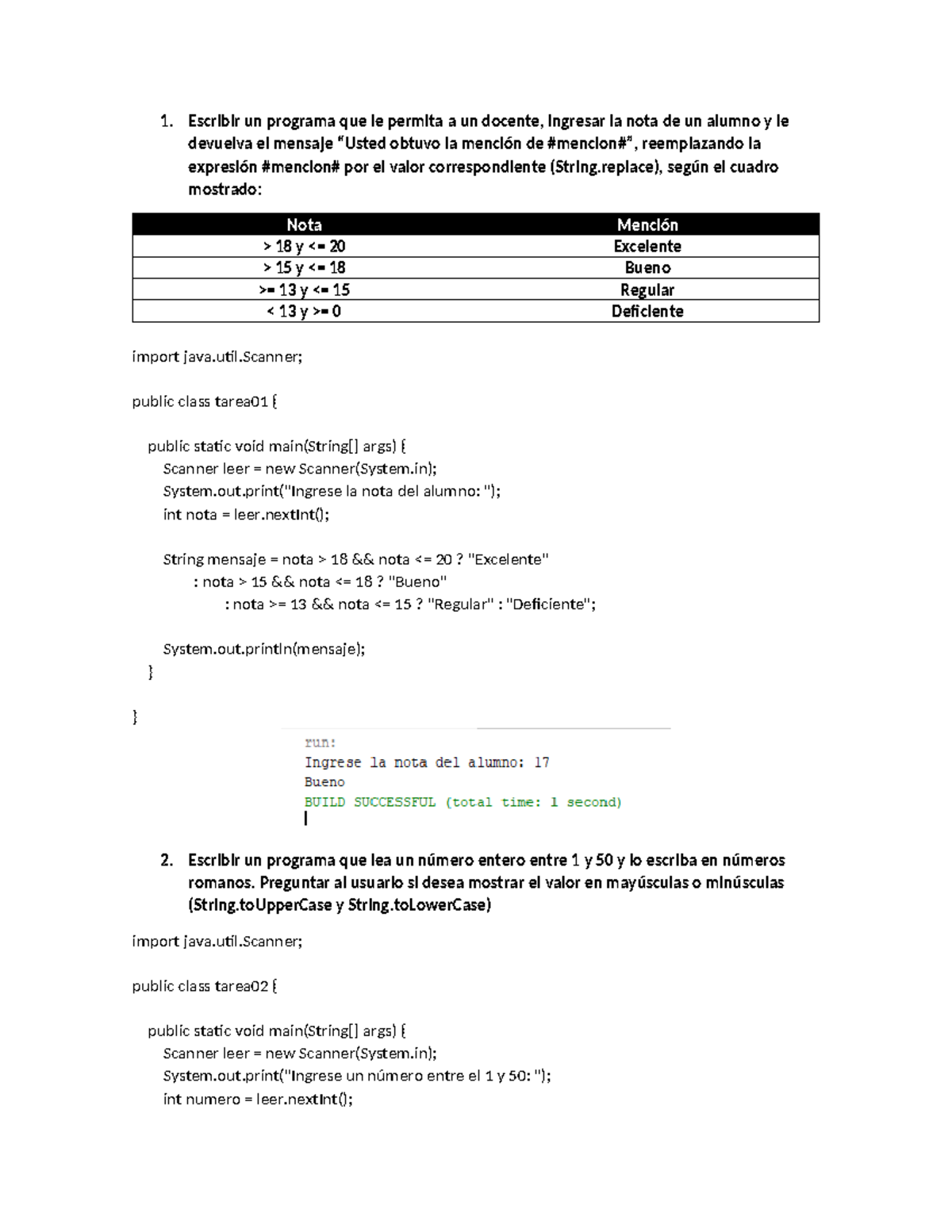 Ejercicios Propuestos Semana 4 - Programación en Java - Studocu