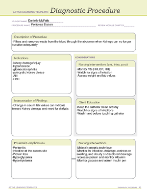 Gastroenteritis ATI System Disorder - ACTIVE LEARNING TEMPLATE: System ...