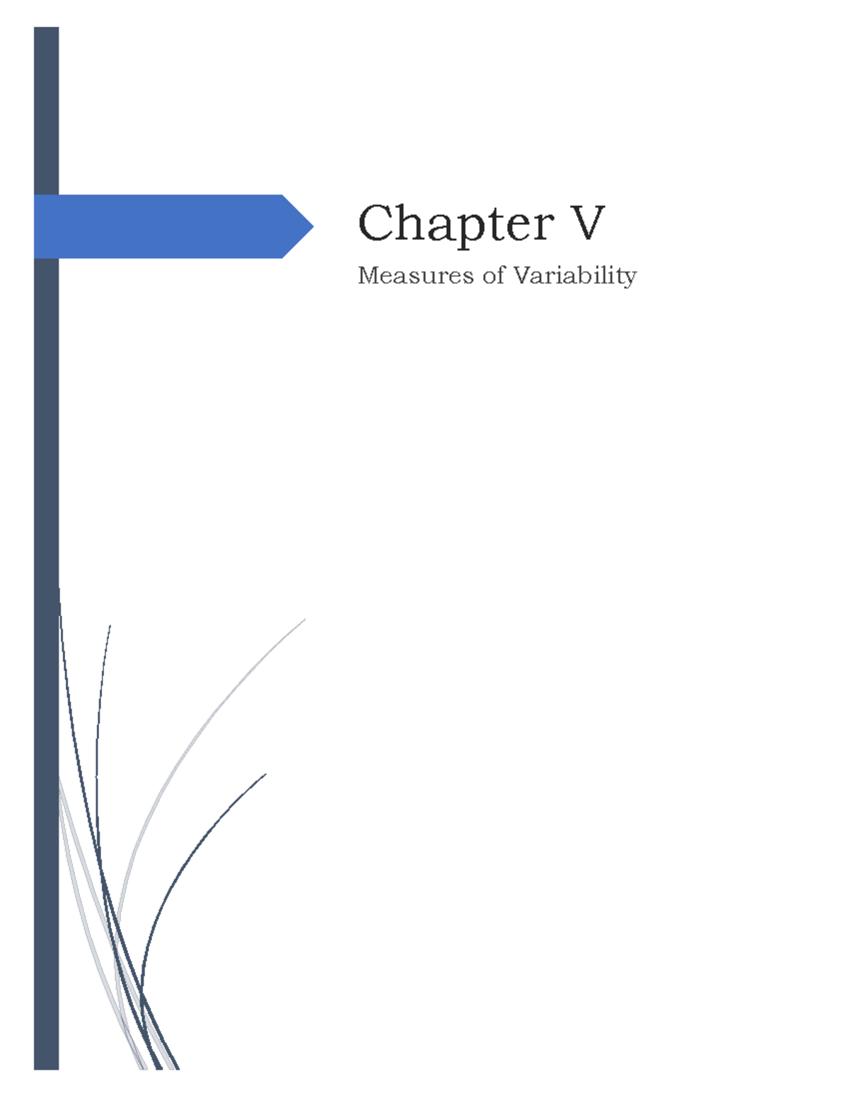 Chapter 5: Measures of Variability in Quantitative Methods - Studocu