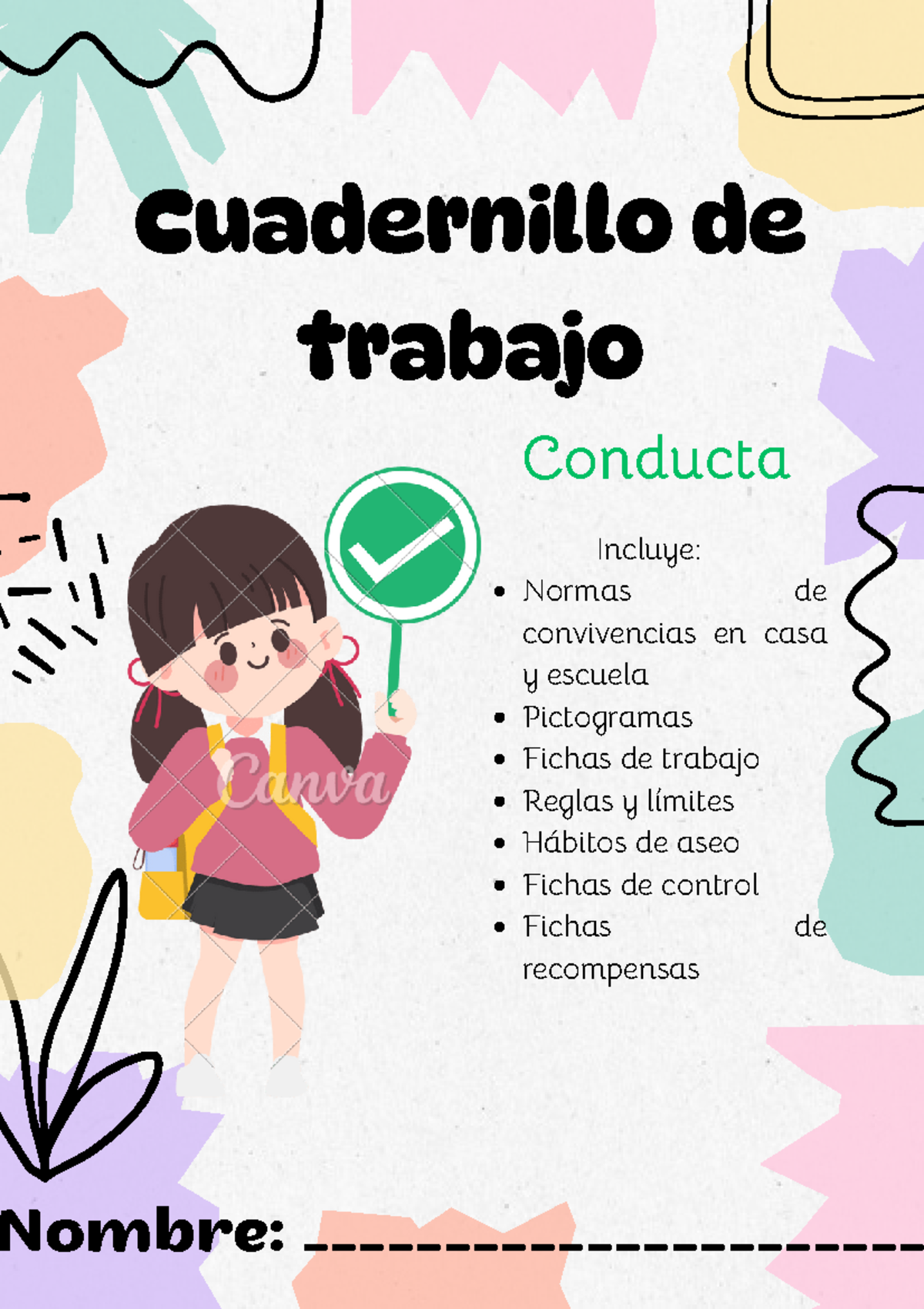 Cuadernillo de Trabajo de Conducta y Normas de Convivencia - Studocu