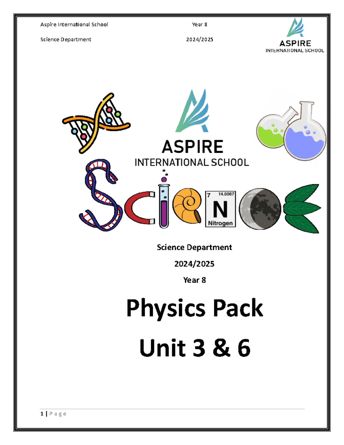 Year 8 Physics Pack: Density, Volume, and Thermal Energy Concepts - Studocu