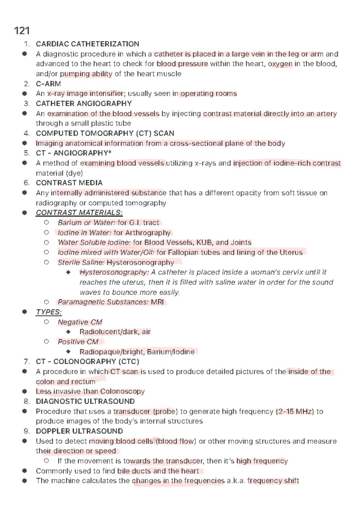 121. Cardiac Catheterization and Imaging Techniques: A Comprehensive ...