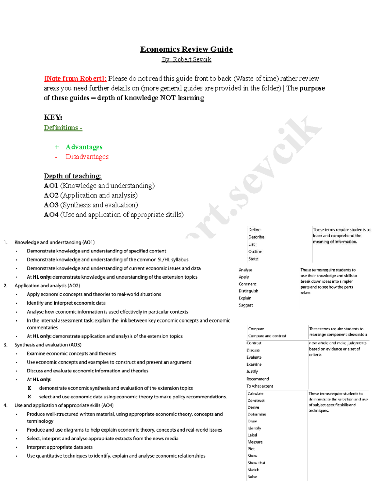 Unit 2 Microeconomics Final Exam Review Guide - Studocu