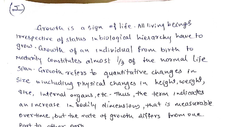 CG Growth and Development: Key Concepts and Principles - Studocu