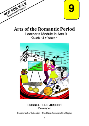 Detailed Lesson PLAN IN ARTS 9 (P - Grade 9 Daily Lesson Plan School ...