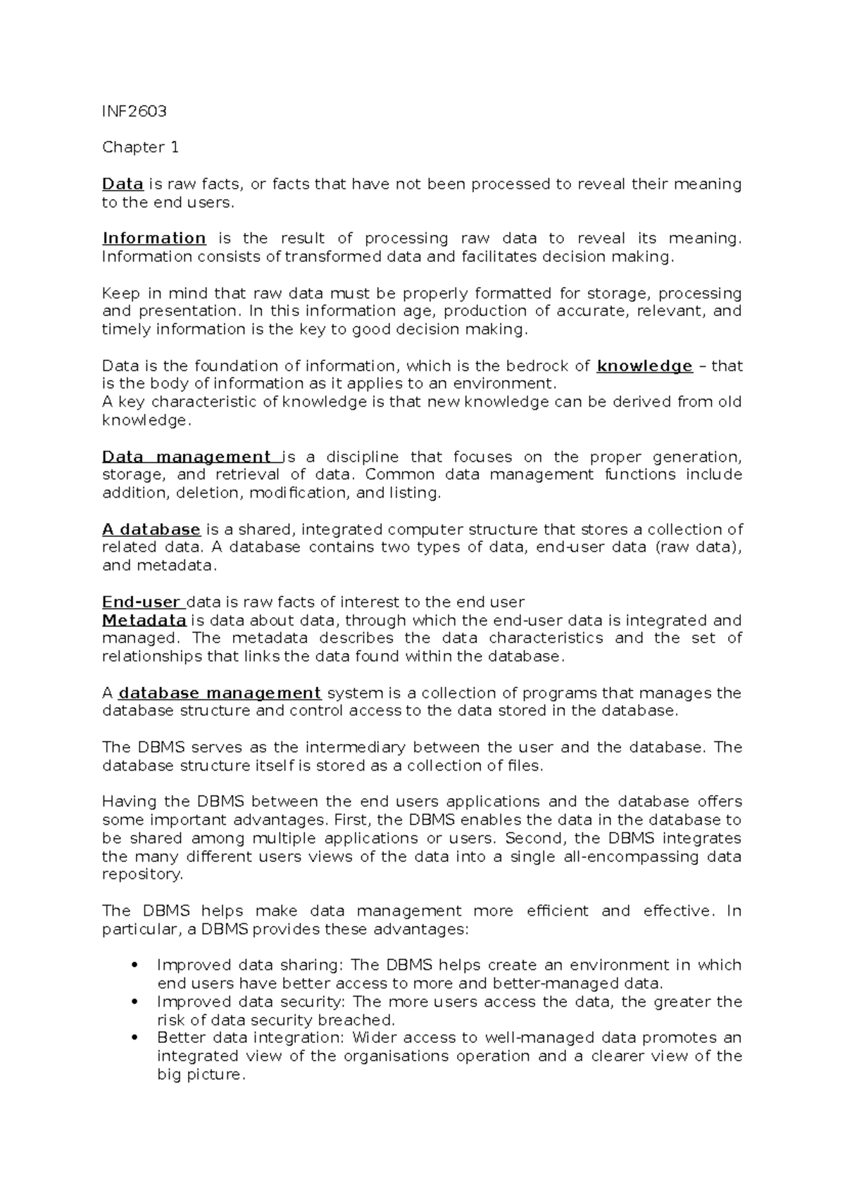 INF2603 September 2021Exam Question Paper - INF2603 - Unisa - Studocu