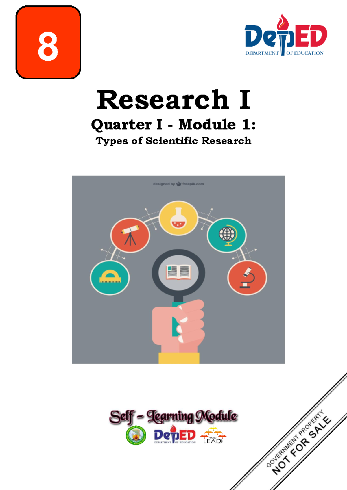 Q1_STE_Research_I_Module_1_Types_of_Scientific_Research - Studocu