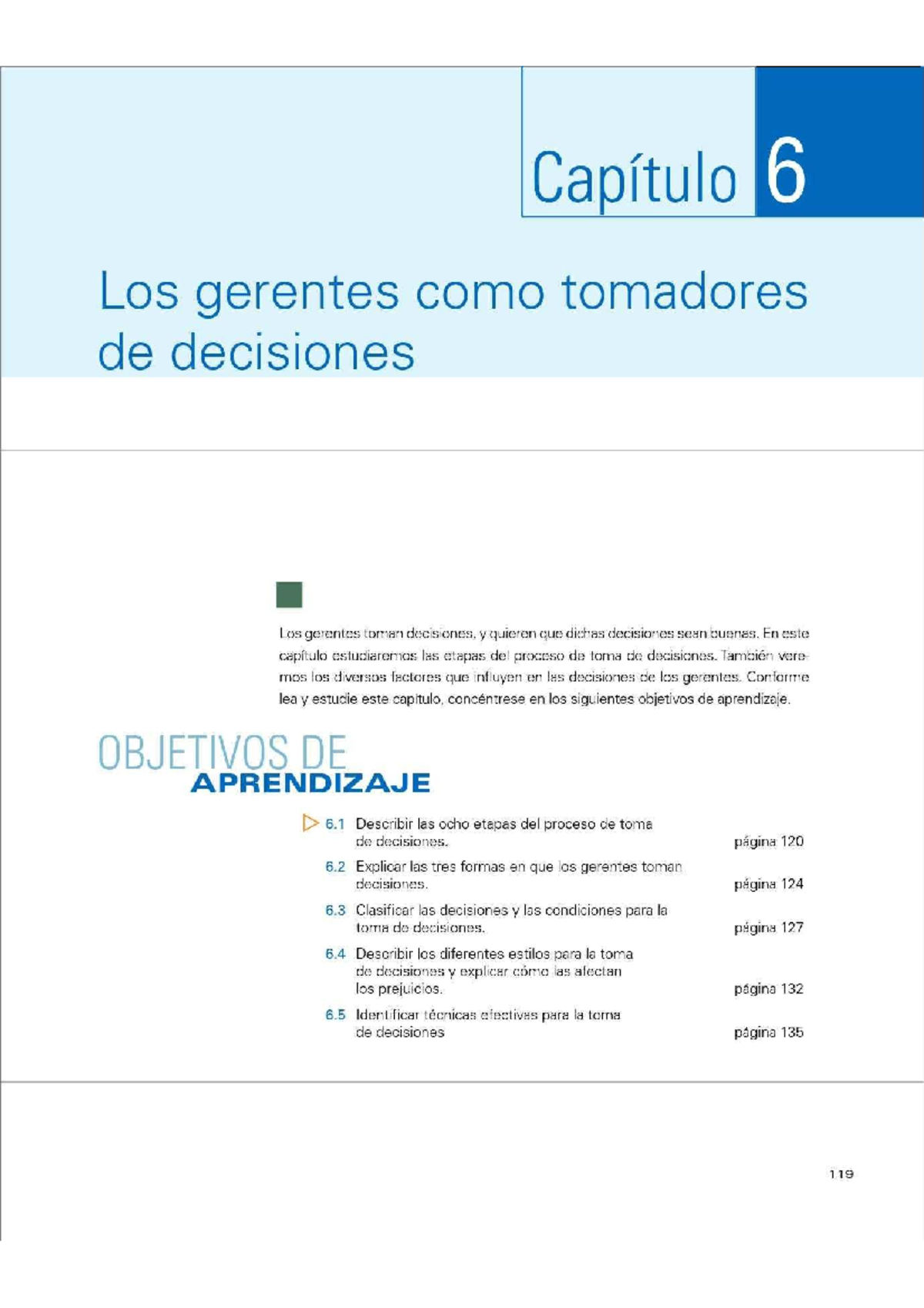 Capítulo 6: Los Gerentes como Tomadores de Decisiones - Administración ...