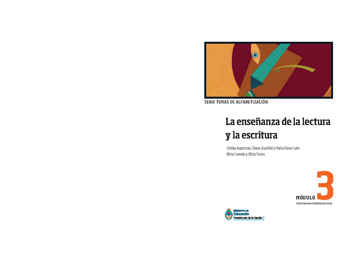 Módulo 3: La Enseñanza de la Lectura y Escritura - Cátedra de ...