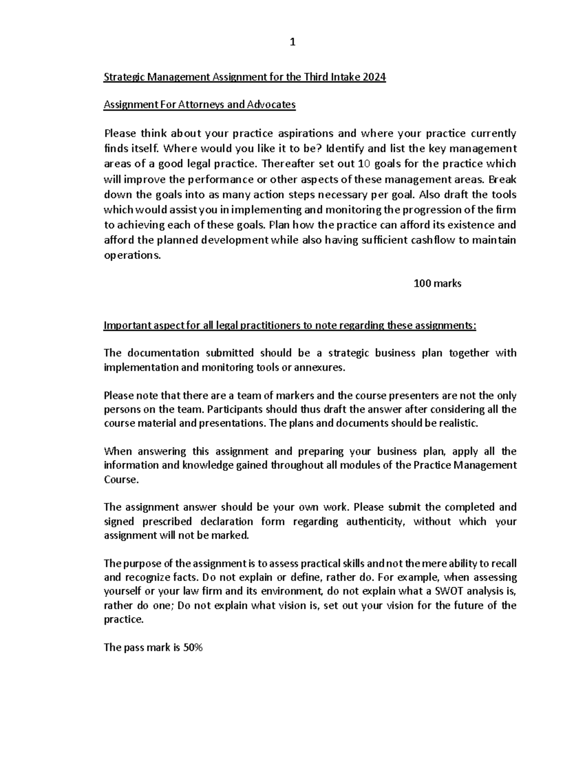 latest stadio assignment - 1 Strategic Management Assignment for the ...