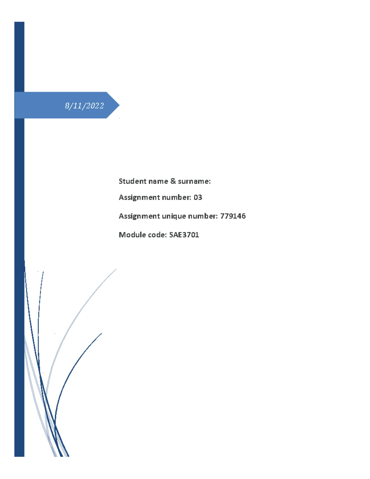 SAE3701 Assignment 3: Teacher Unions and Education in South Africa ...