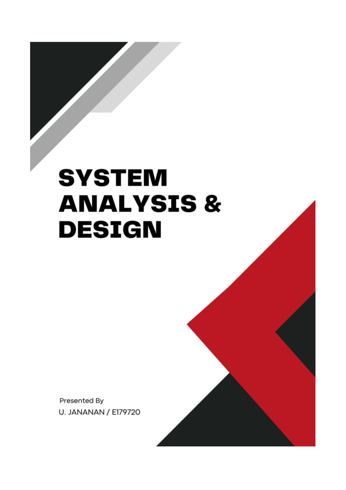 SAD-Final(Umachandran jananan) - Higher Nationals Internal verification ...