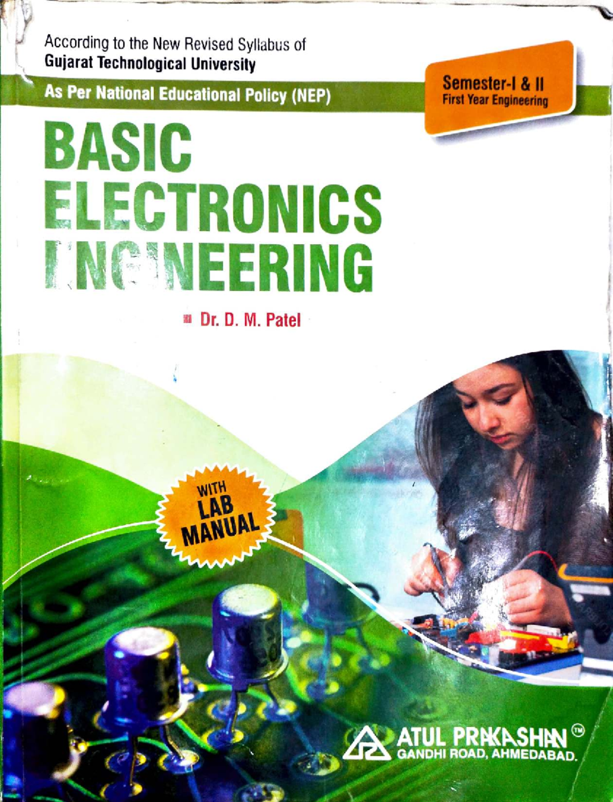 Basic Electronics Engineering (BE-101) Lecture Notes with Lab Manual ...
